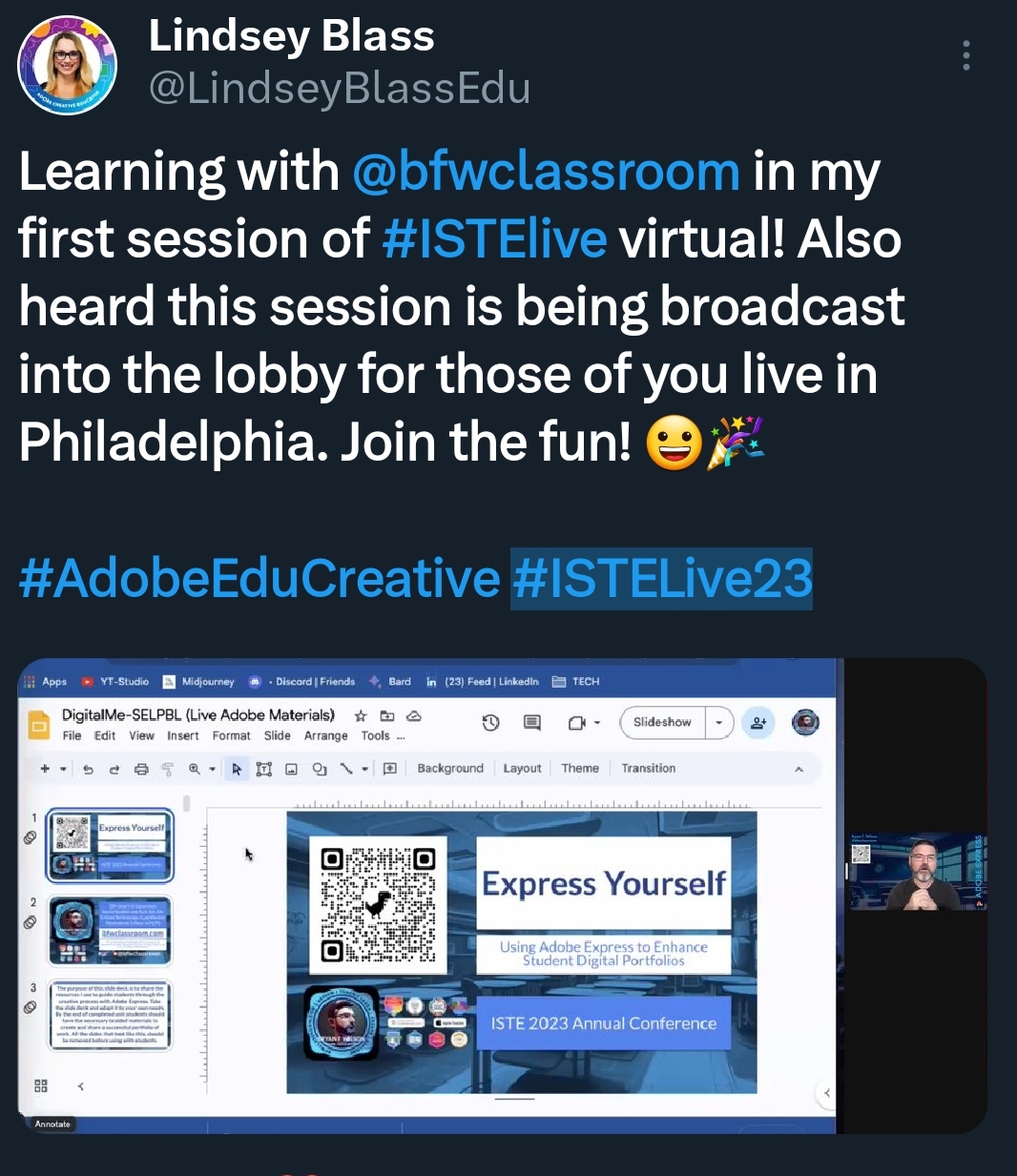 ISTE 2023 Presentation Reflection – BFWClassroom
